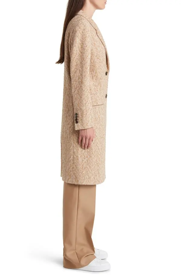 BOSS Catara Longline Tweed Jacket