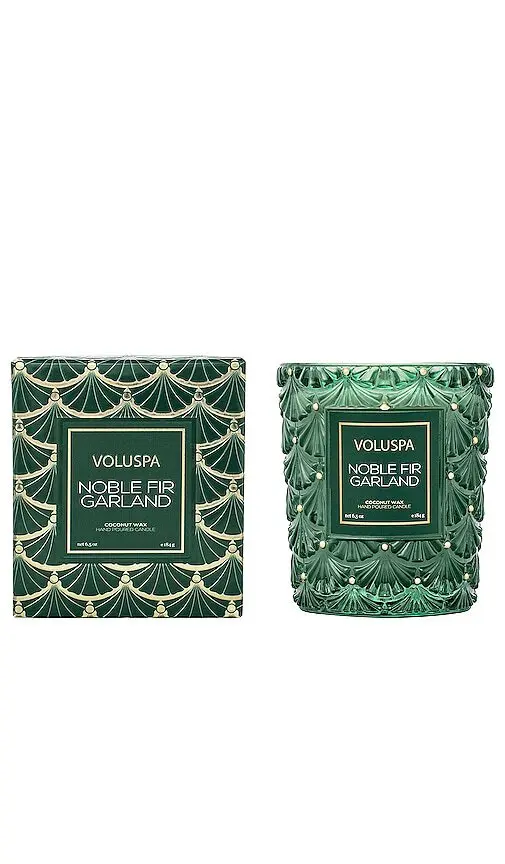 Voluspa Garland Candle In Green