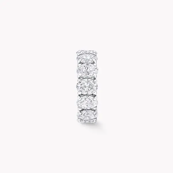 Graff Claw Set Oval Diamond Eternity Ring