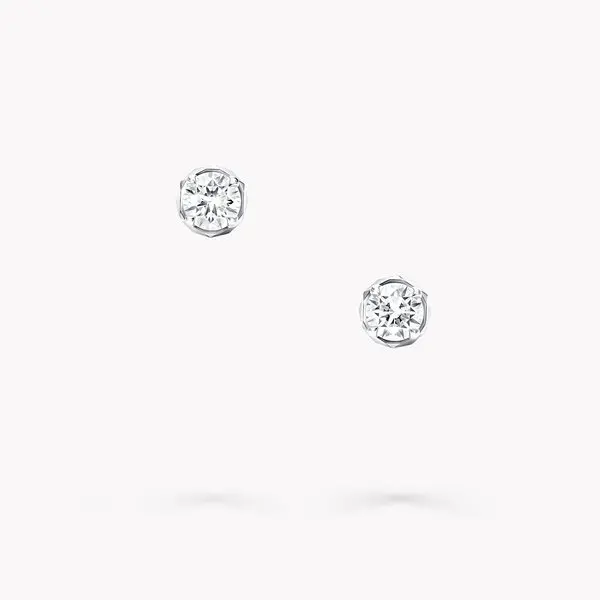 Graff Laurence Signature Diamond Stud Earrings - White Gold