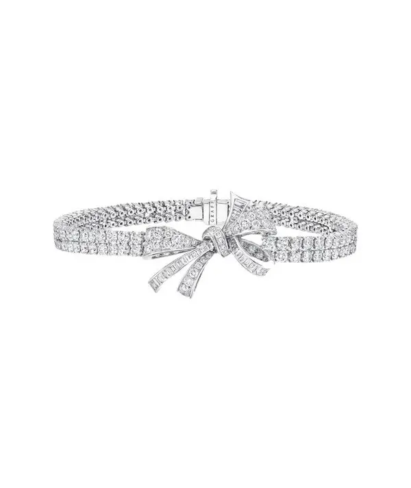 Graff Tilda’s Bow Classic Diamond Bracelet - White Gold