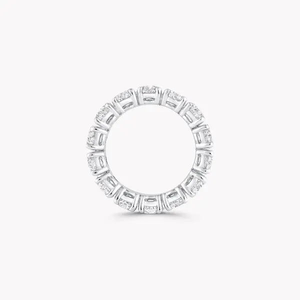 Graff Claw Set Oval Diamond Eternity Ring