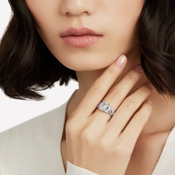 Graff Threads Solitaire Diamond Ring