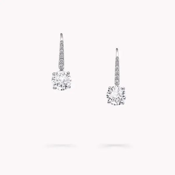 Graff Round Diamond Earrings
