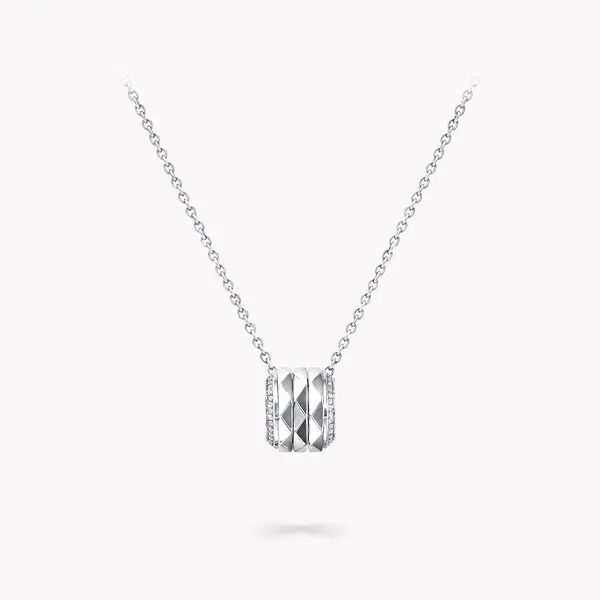 Graff Laurence Signature Spinning Diamond Pendant - White Gold
