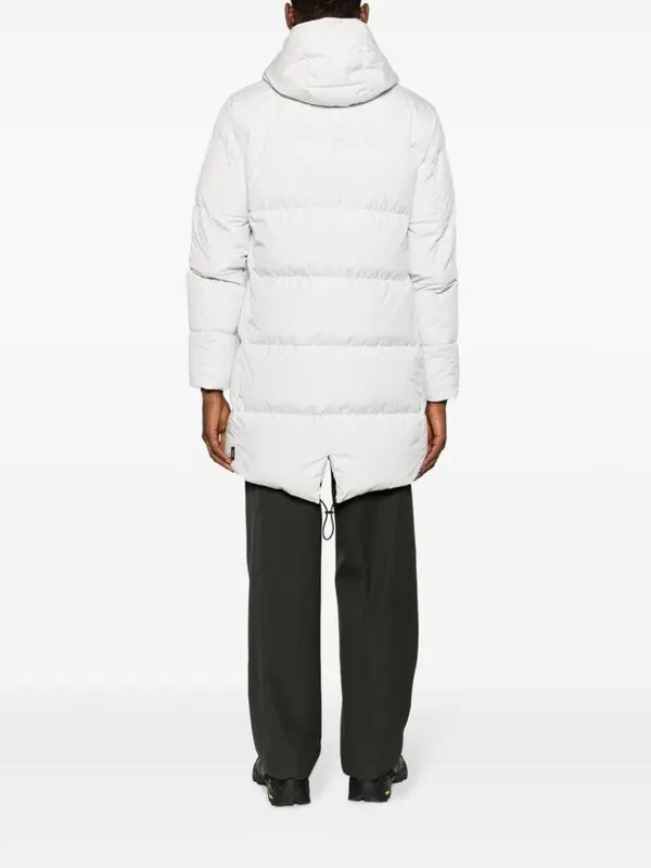 Herno Hooded Padded Parka Coat - Neutrals