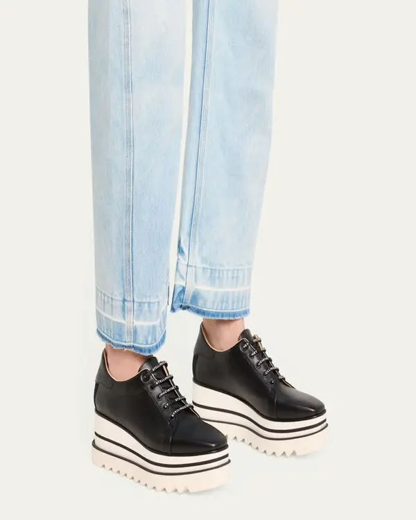 Stella McCartney Sneakelyse Vegan Platform Loafers