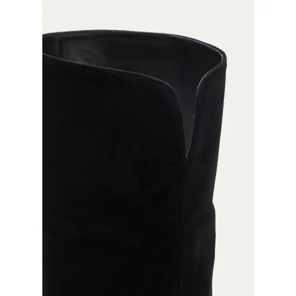 GIANVITO ROSSI Suede Over-the-knee Boots - Moka