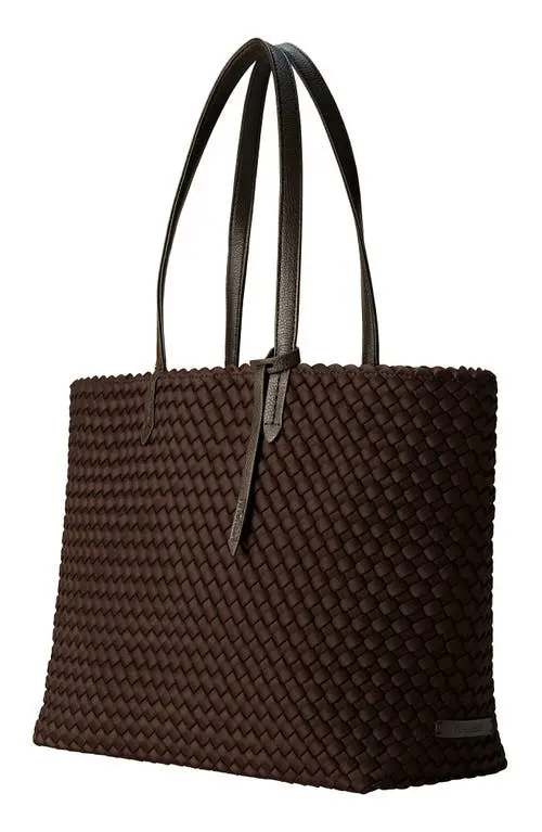 NAGHEDI Jetsetter Small Tote - Chocolate
