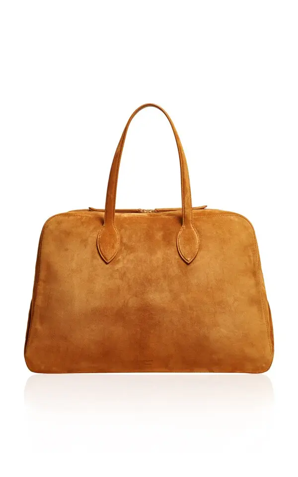 Khaite Maeve Large Weekender Leather Bag
