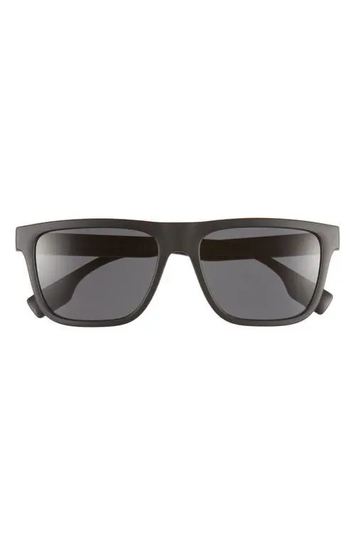 Burberry 56mm Square Sunglasses In Matte Black - 48% Off  display picture 3