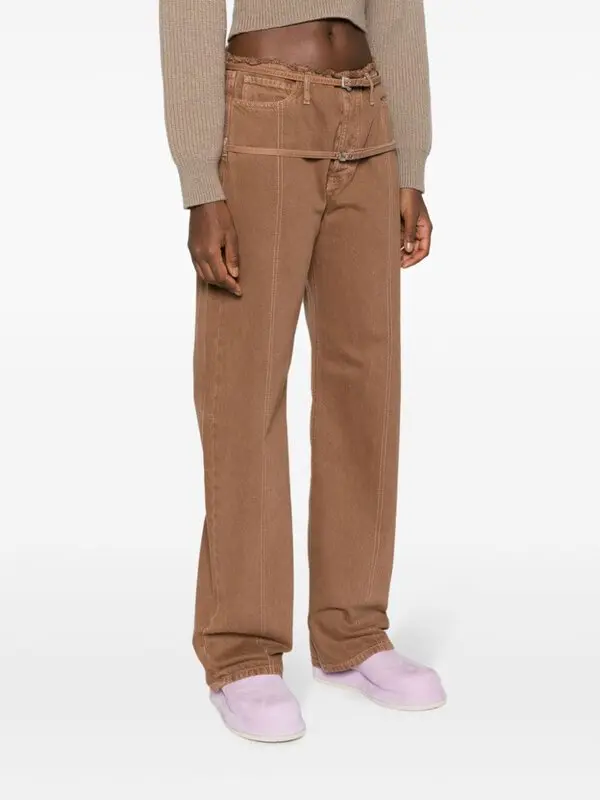 Jacquemus Le De Nîmes Belted Jeans