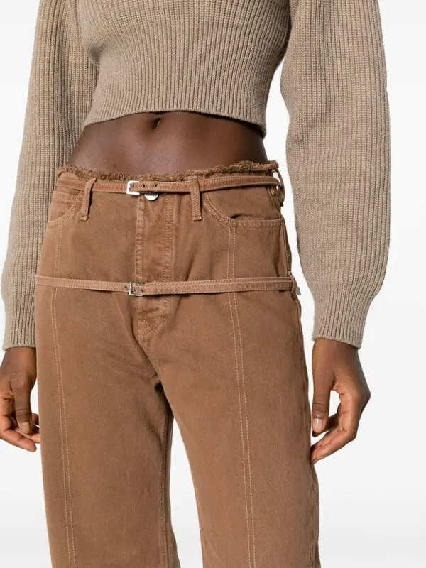 Jacquemus Le De Nîmes Belted Jeans