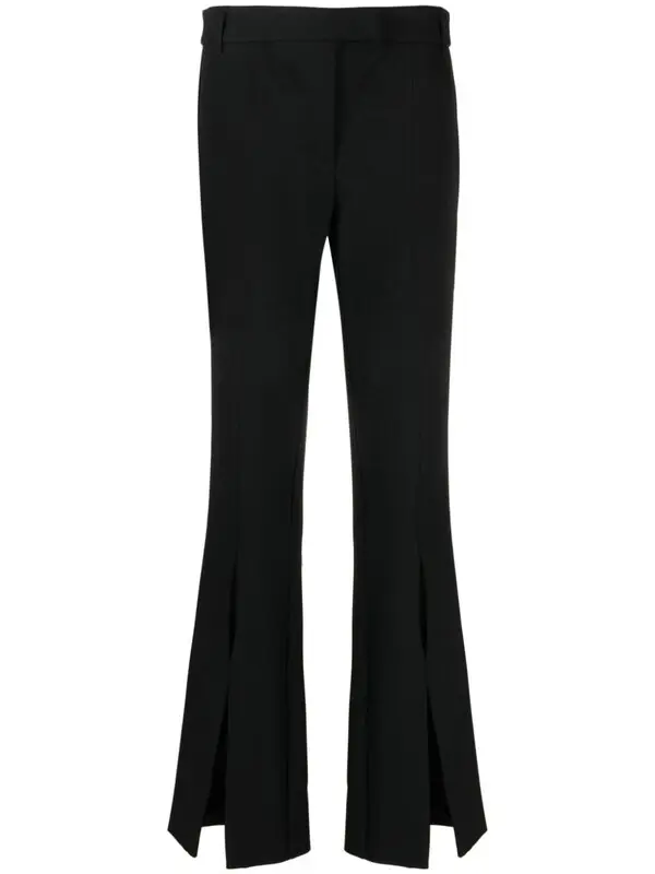 Versace Logo Flared Trousers