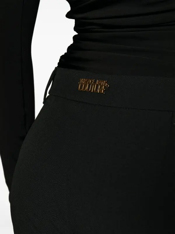 Versace Logo Flared Trousers