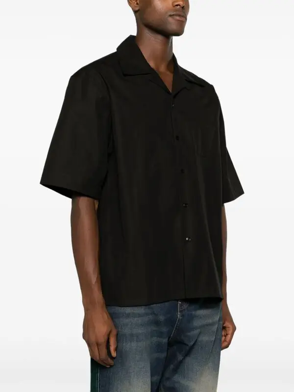 Marni Slogan-print Cotton Shirt