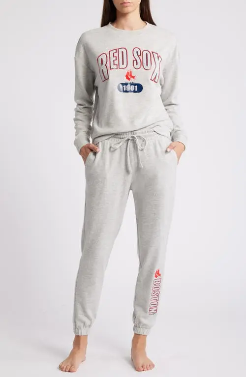 WEAR BY ERIN ANDREWS Boston Red Sox Knitted Lounge Set