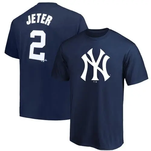Profile Derek Jeter New York Yankees Big & Tall Name & Number T-shirt
