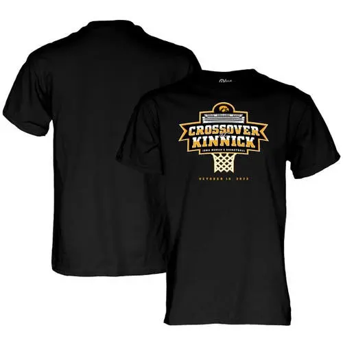 BLUE 84 Iowa Hawkeyes Basketball Crossover At Kinnick T-shirt By