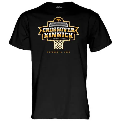 BLUE 84 Iowa Hawkeyes Basketball Crossover At Kinnick T-shirt By