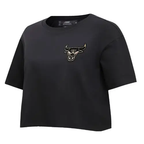PRO STANDARD Chicago Bulls Holiday Glam Boxy T-shirt