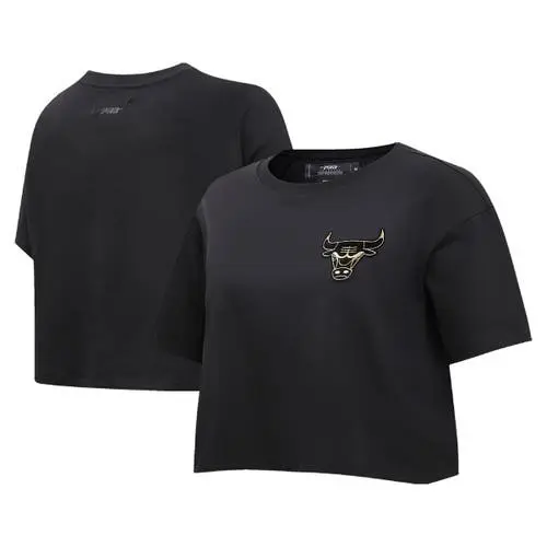 PRO STANDARD Chicago Bulls Holiday Glam Boxy T-shirt