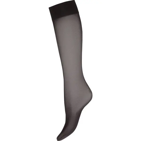 Wolford Satin Touch Knee Highs - Black