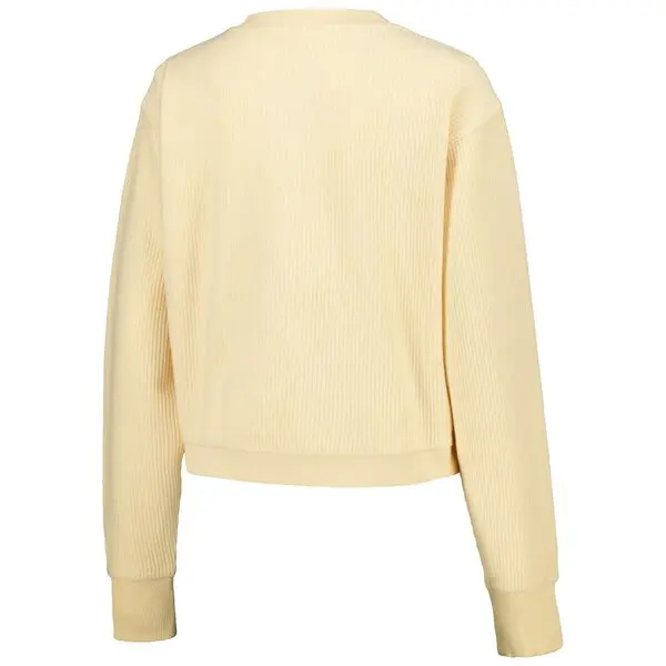 LEAGUE COLLEGIATE WEAR Wisconsin Badgers Timber Cropped Pullover Sweatshirt