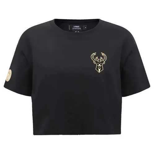 PRO STANDARD Milwaukee Bucks Holiday Glam Boxy T-shirt