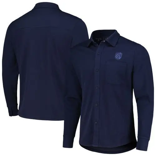 ANTIGUA St. Louis City Sc Streamer Diamond Button-up Shacket