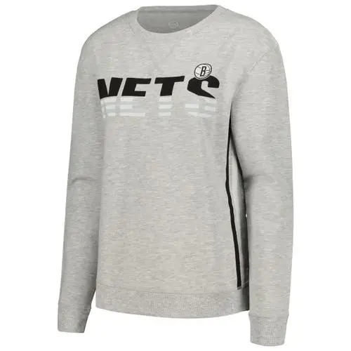 CONCEPTS SPORT Brooklyn Nets Cedar Long Sleeve T-shirt & Shorts Sleep Set