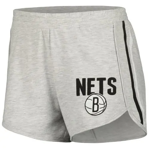 CONCEPTS SPORT Brooklyn Nets Cedar Long Sleeve T-shirt & Shorts Sleep Set