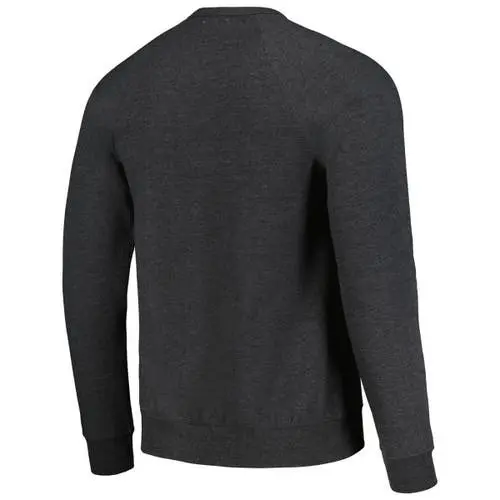 HOMEFIELD Iowa Hawkeyes Tri-blend Crewneck Pullover Sweatshirt