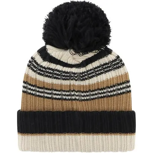 '47 Clemson Tigers Barista Cuffed Knit Hat With Pom