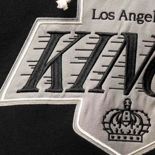 '47 47 Los Angeles Kings Wayne Gretzky Retired Player Name & Number Lacer Pullover Hoodie