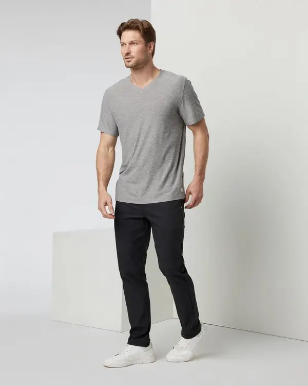 Vuori Cascade Tech Chino Pants Athletic Slim Fit - Black