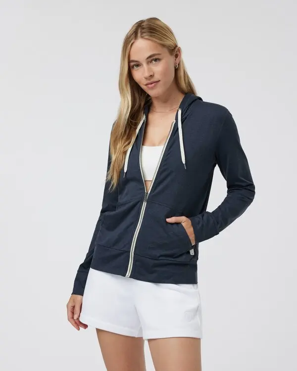 Vuori Halo Performance Hoodie Midnight Heather Editorialist