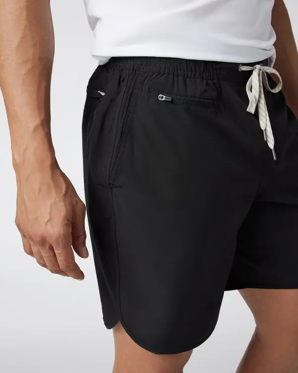 Vuori Banks Shorts Unlined 7 - Black