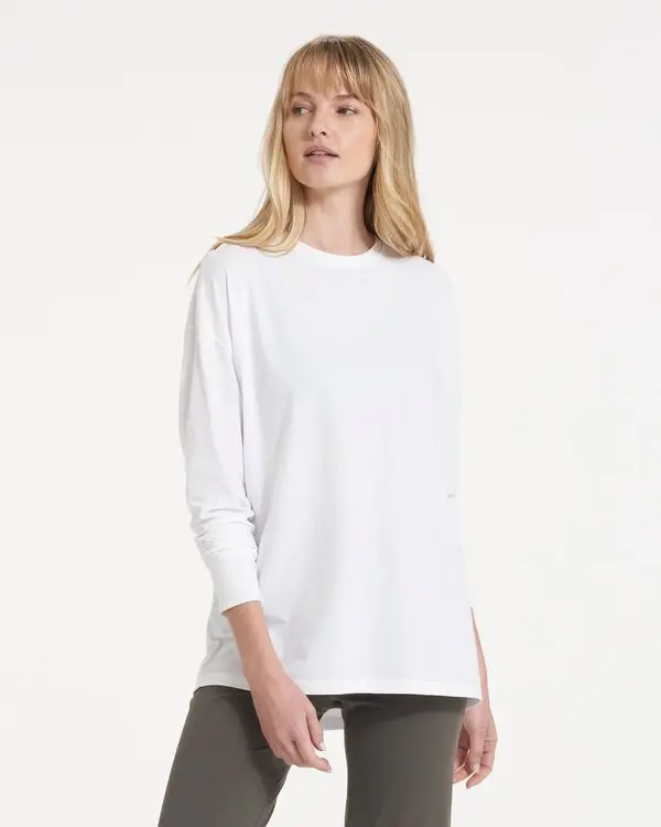 Vuori Long-sleeve Tee - White
