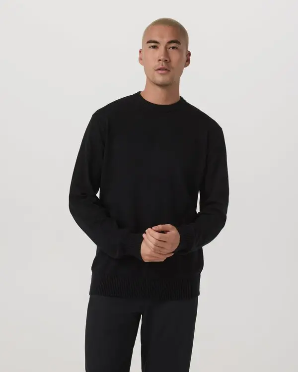 Vuori Fluent Pullover Sweater - Black