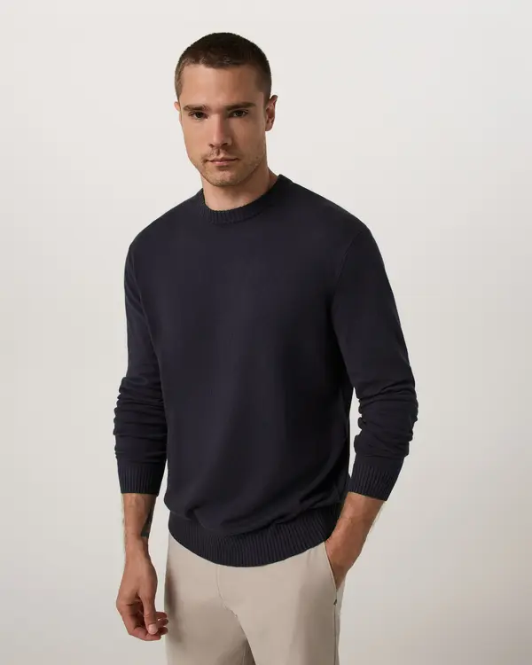 Vuori Fluent Pullover Sweater - Navy