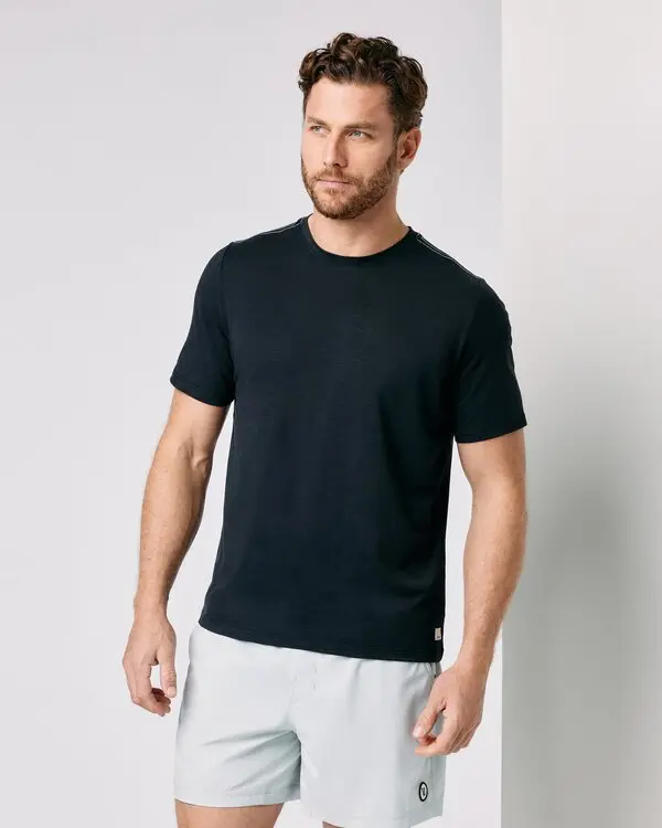 Vuori Current Tech T-shirt - Black