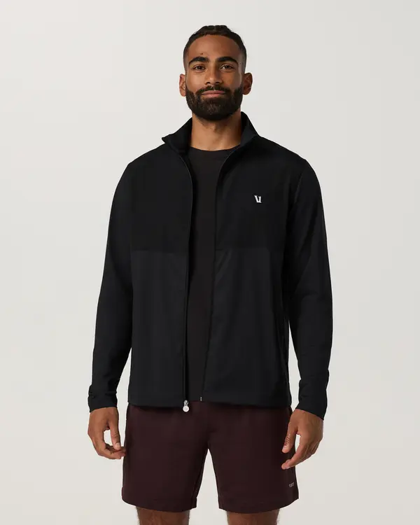 Vuori Sunday Element Track Jacket - Black