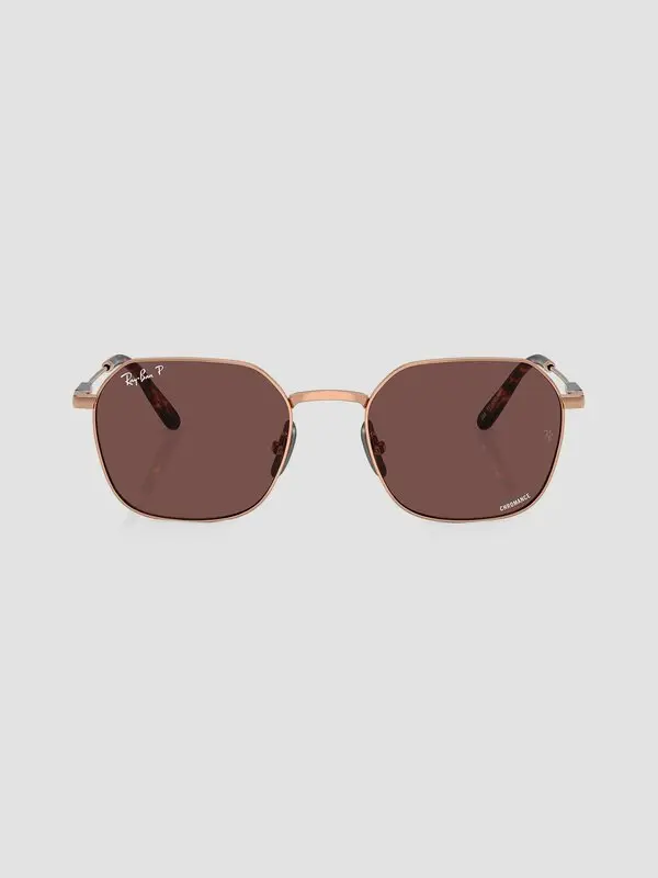 Ray-ban Rb8094 Jim 53mm Square Sunglasses - Violet