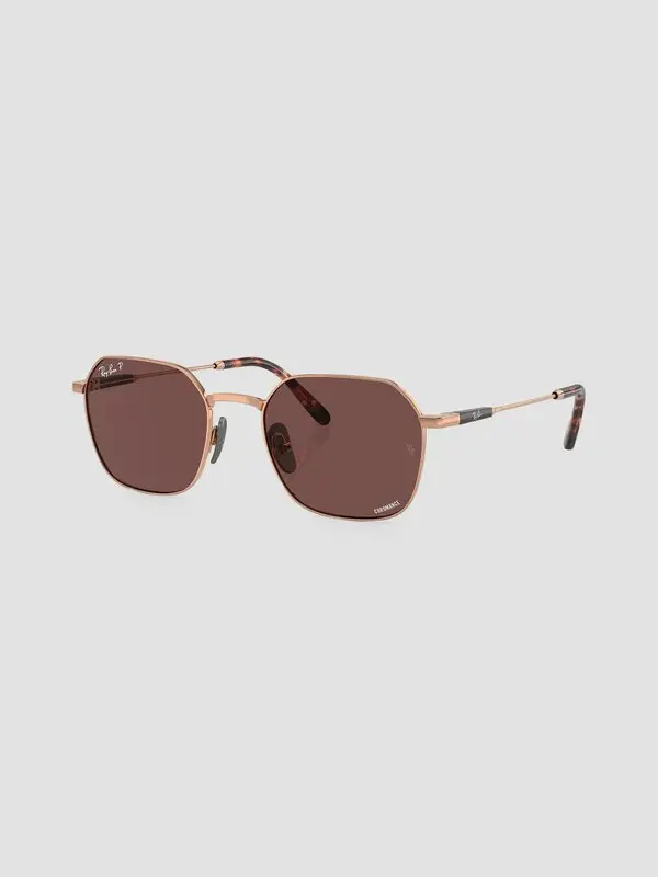 Ray-ban Rb8094 Jim 53mm Square Sunglasses - Violet