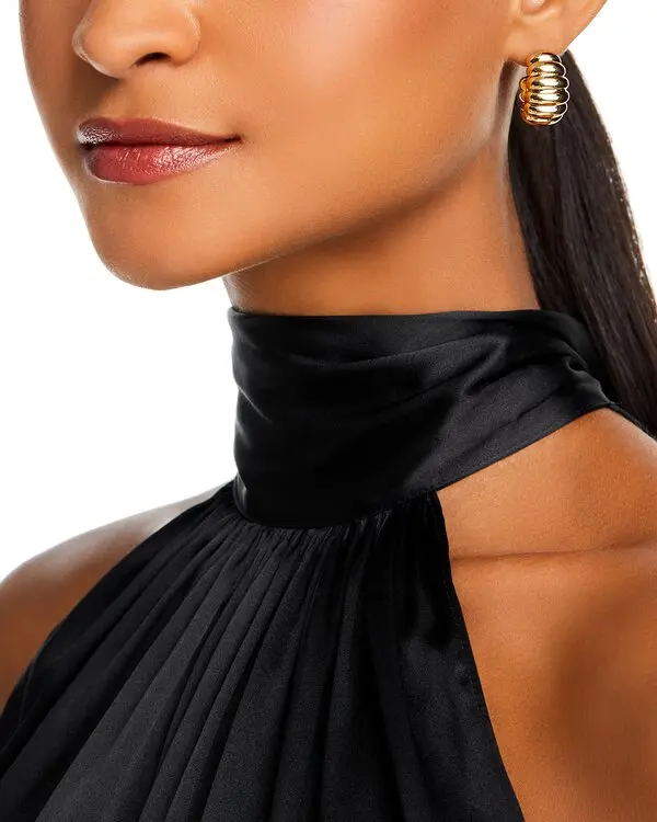 Bloomingdale'S 14k Yellow Huggie Hoop Earrings