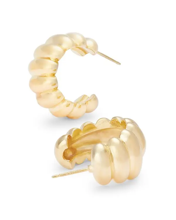 Bloomingdale'S 14k Yellow Huggie Hoop Earrings
