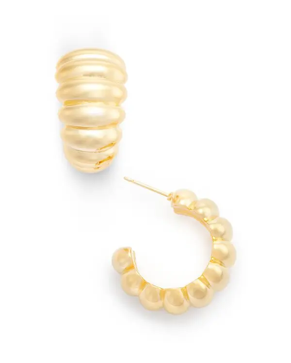 Bloomingdale'S 14k Yellow Huggie Hoop Earrings