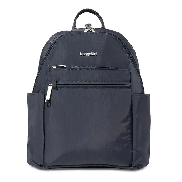 BAGGALLINI Securtex Anti Theft Backpack - French Navy