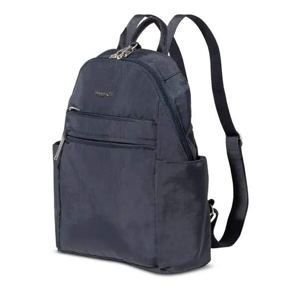 BAGGALLINI Securtex Anti Theft Backpack - French Navy